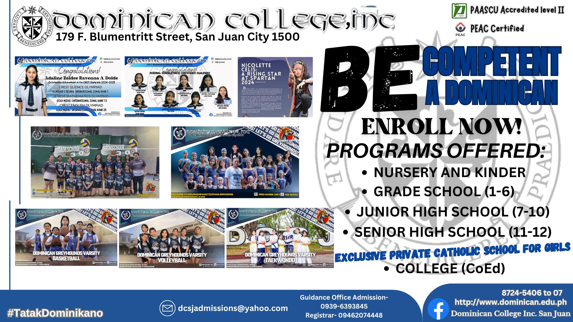 Home - Dominican College